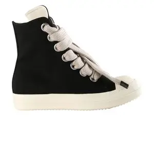 Rick Owens Jumbolace Sneaker Milk - Black