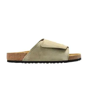 BIRKENSTOCK Solana Suede Leather Sandal 'faded Khaki - Tan