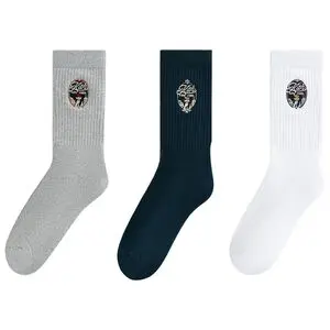 Kith 3-pack City View Cotton Crew Socks 'multi - Multicolor