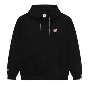 AAPE Now Heart Moonface Zip-up Hoodie