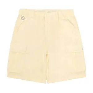 AAPE Now Moonface Cargo Shorts 'ivory - Cream