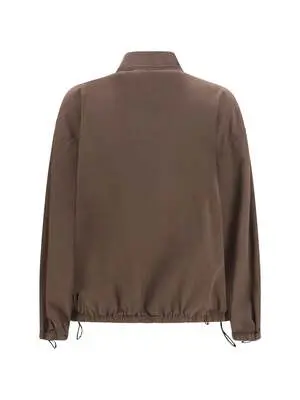 Miu Miu Gabardine Jacket With Zip