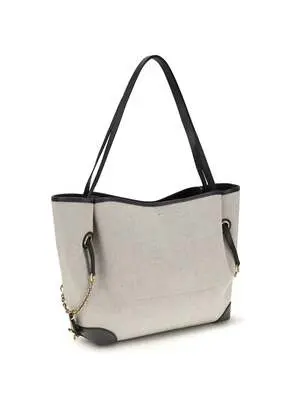 Chloé Clover Tote Bag In Canvas