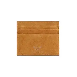 Kith Giorgio Armani & Suede Card Holder - Tan