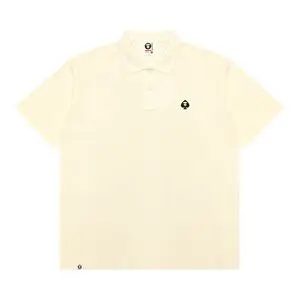 AAPE Now Spades Polo Tee 'ivory