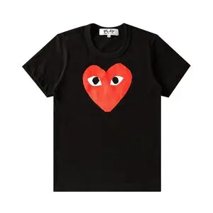 Play Comme Des Garcon Heart Logo T-shirt