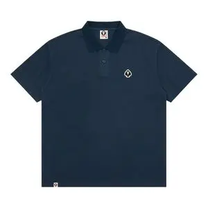 AAPE Now Spades Polo Tee 'navy