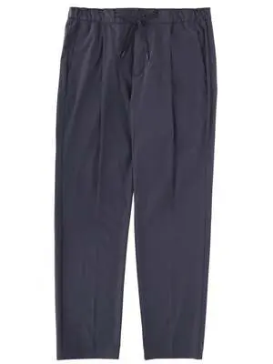 Herno Pants With Logo - Blue