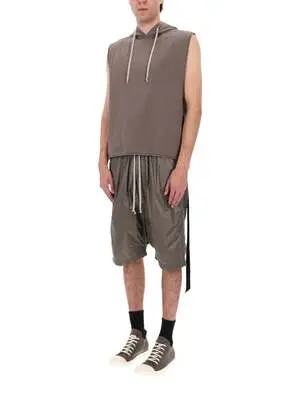 Rick Owens Top Hooded Tunic