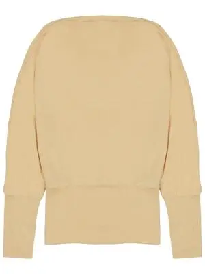 TOTEME Viscose Knit Top - Yellow