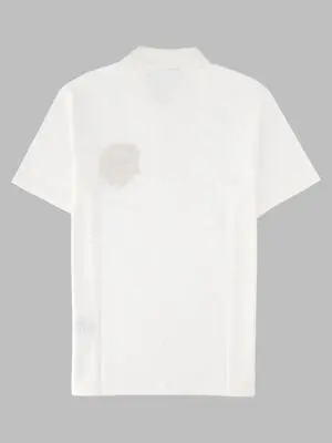 Versace Polo Con Logo - White