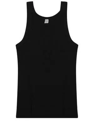 TOTEME Top In Cotone - Black