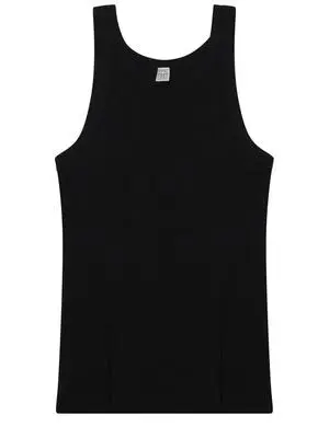 TOTEME Cotton Top - Black