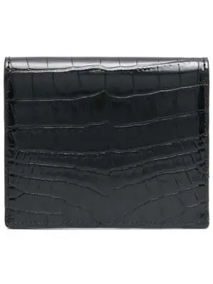 TOTEME Poporta Cards With T Lock - Black