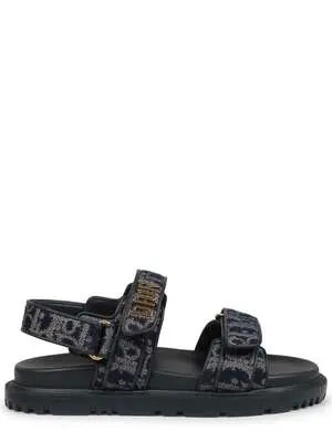 Dior Sandalo Con Logo - Blue