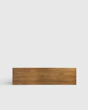 Quince Solid Wood Plank Dining Bench