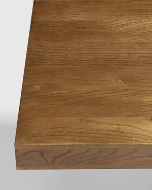 Quince Solid Wood Plank Dining Bench