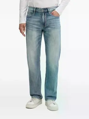Guess Faded Logo-patch Jeans