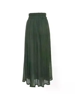 P.a.r.o.s.h Plissé-crepe Midi Skirt