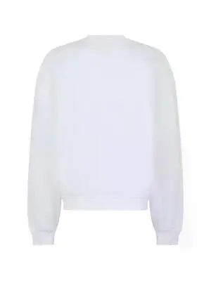 Dsquared2 Ski Pass Graphic-print Crew-neck Cotton Sweatshirt