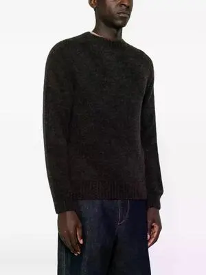 FILIPPO DE LAURENTIIS Crew-neck Ribbed-trim Sweater