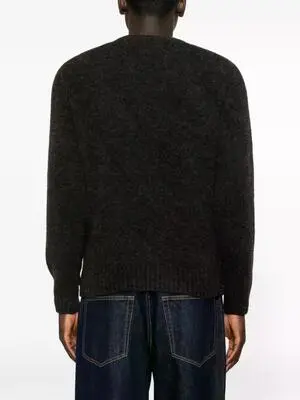 FILIPPO DE LAURENTIIS Crew-neck Ribbed-trim Sweater
