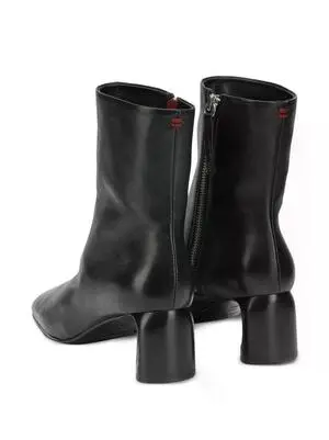 HALMANERA Leather Ankle Boots