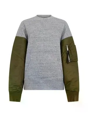 Dsquared2 Hybrid Melange Field-fit Crew-neck