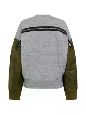 Dsquared2 Hybrid Melange Field-fit Crew-neck