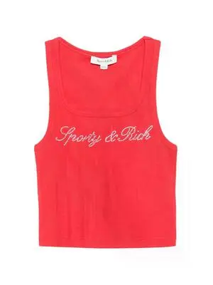 Sporty & Rich Sleeveless Camis Tanks For Women