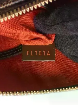 LOUIS VUITTON Alma Damier Ebene Tote Bag