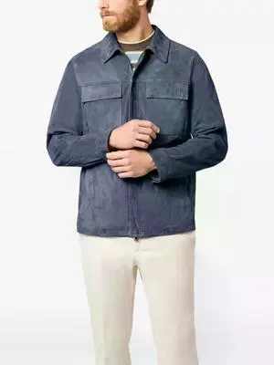 Paul & Shark Suede Leather Jacket