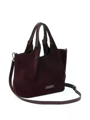GIANNI CHIARINI Dua Suede Leather Tote Bag