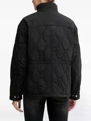 Guess Quilted Drawstring Jacket