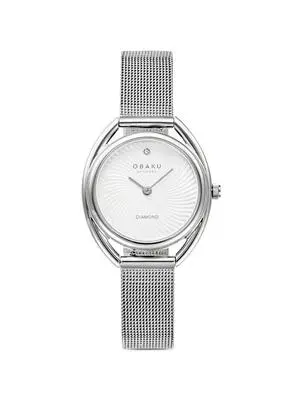 OBAKU Juvel 28.6mm Watch - White