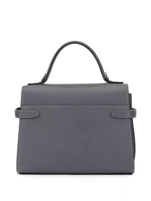 LE TANNEUR Medium Emilie Envelope-flap Leather Tote Bag
