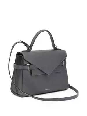 LE TANNEUR Medium Emilie Envelope-flap Leather Tote Bag