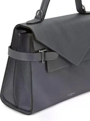 LE TANNEUR Leather Tote Bag - Blue