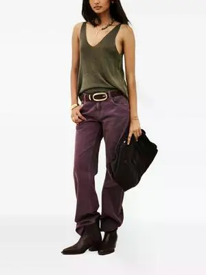 Ba&sh Knitted Tank Top - Green