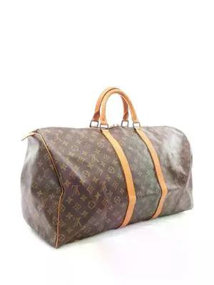 LOUIS VUITTON 1981 55 Keepall Monogram Travel Bag