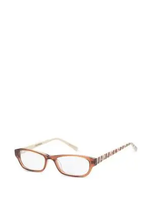 CONVERSE Rectangle-frame Glasses - Brown