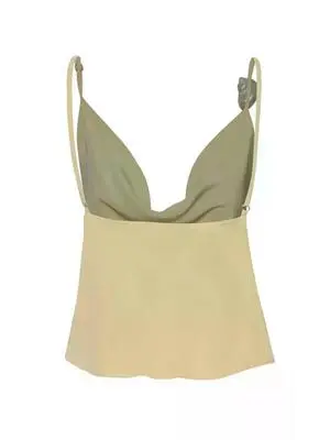 BAOBAB Shell-detail Draped Tank Top