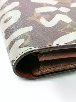 LOUIS VUITTON 2001 Graffiti Monogram Wallet