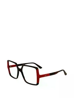 Karl Lagerfeld Tortoiseshell-effect Square-frame Glasses