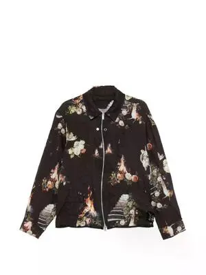 Undercover Floral Print Zip Jacket