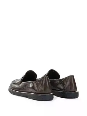 POMME D´OR Logo-plaque Leather Loafers