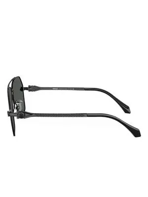Versace Medusa-embellished Pilot Sunglasses