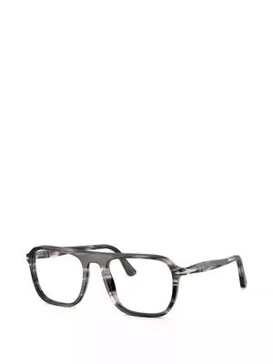 Persol Jacques Stripe-pattern Glasses