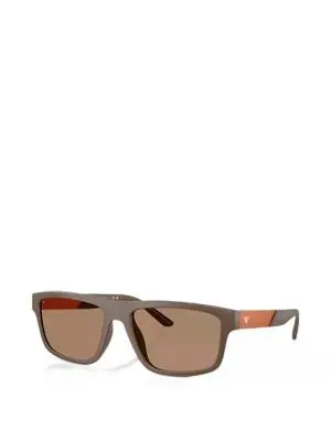 Emporio Armani Rectangle-frame Sunglasses