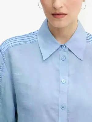 SILVIAN HEACH Details-trim Shirt - Blue